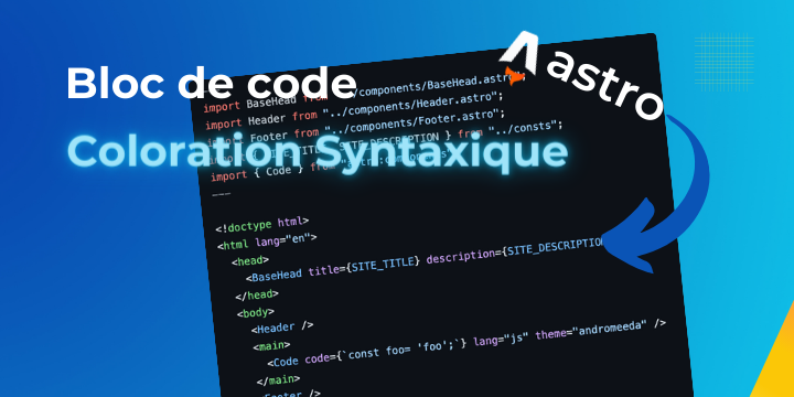 Astro et la coloration syntaxique