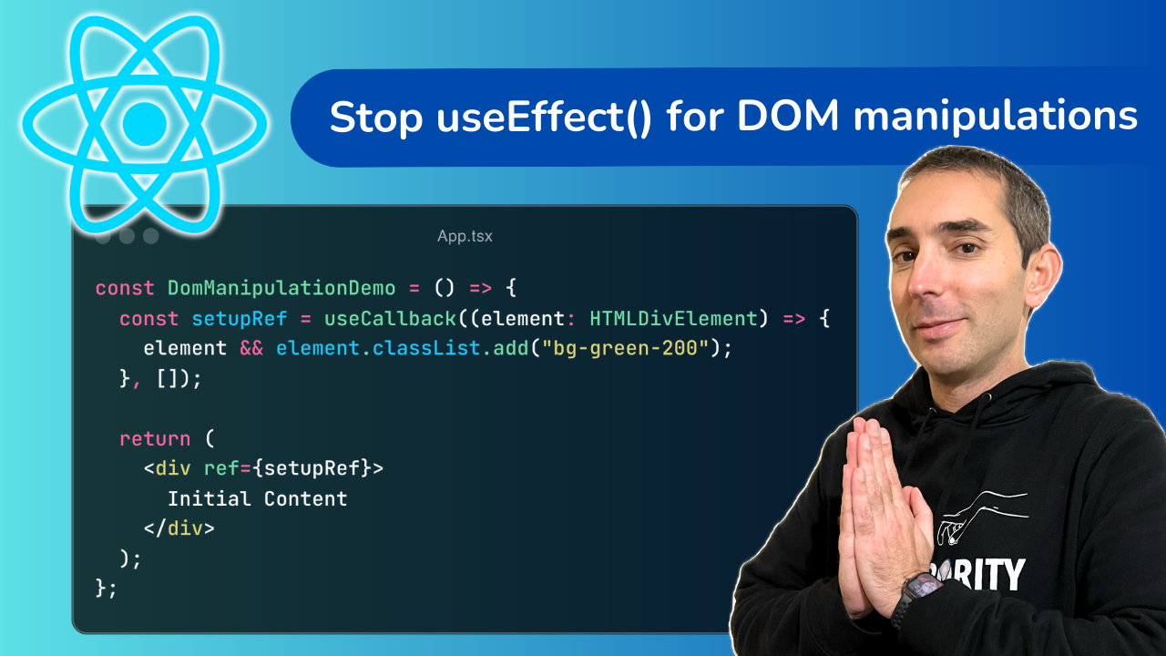 Simplifiez les accès du DOM grâce à la fonction d'initialisation ref (React)