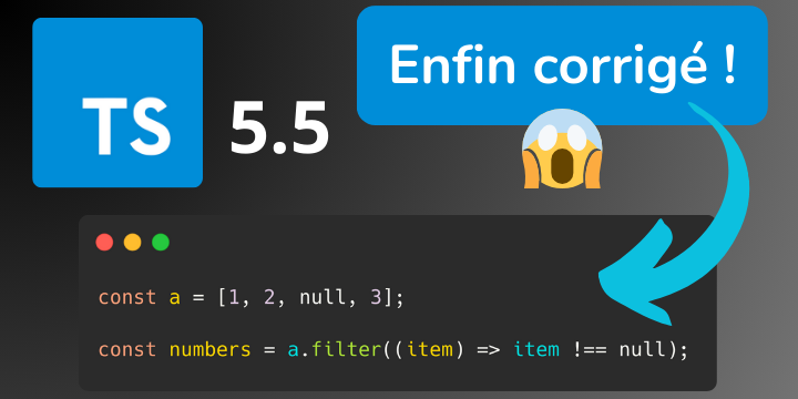 Typescript 5.5 Amélioration de l'inférence de type Typescript 5.5 Amélioration de l'inférence de type